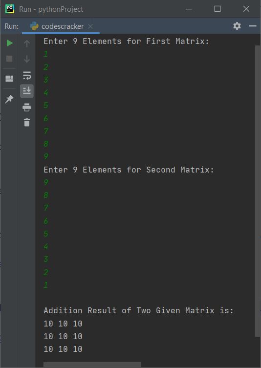 Python Program To Add Two Matrices 8636 Hot Sex Picture